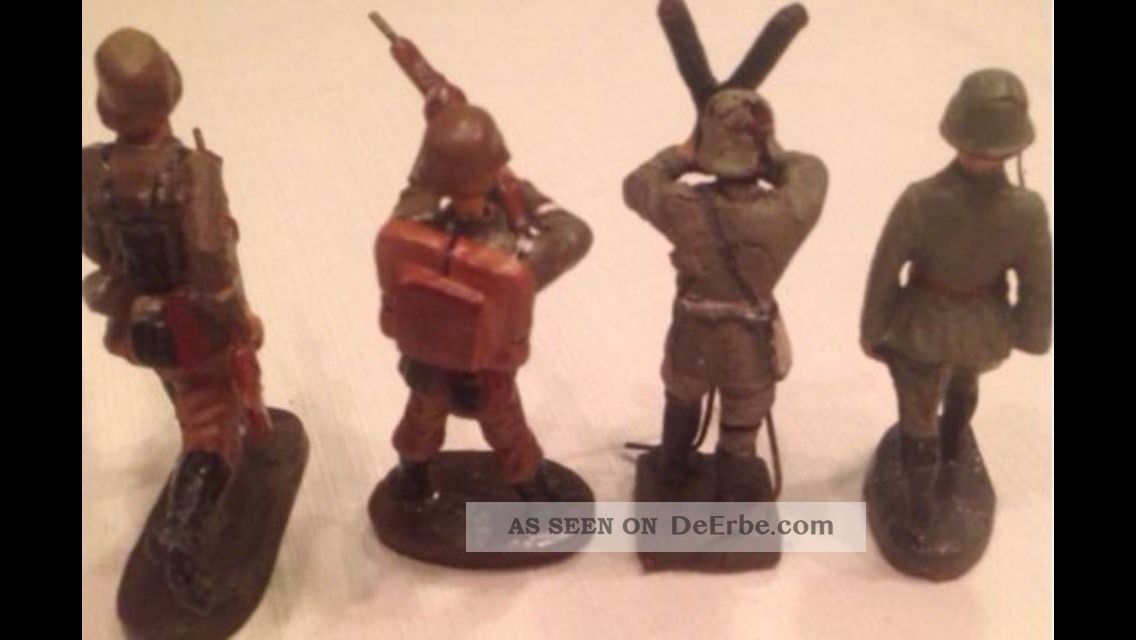 Massesoldaten 2. Wk, Elastolin, Lineol