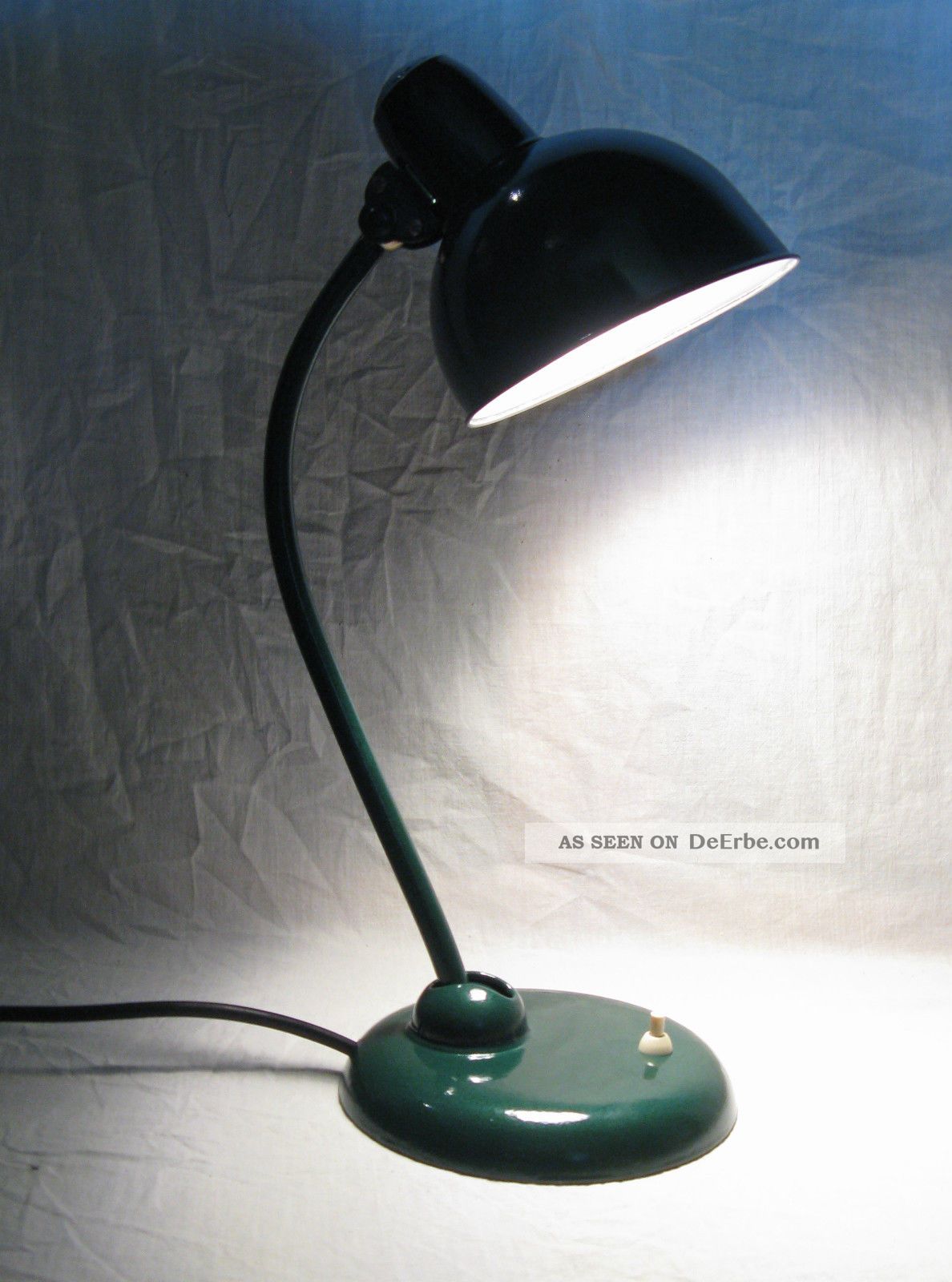 Orig. Art Deco Bauhaus Kaiser Idell Schreibtischleuchte 6551, Christian Dell