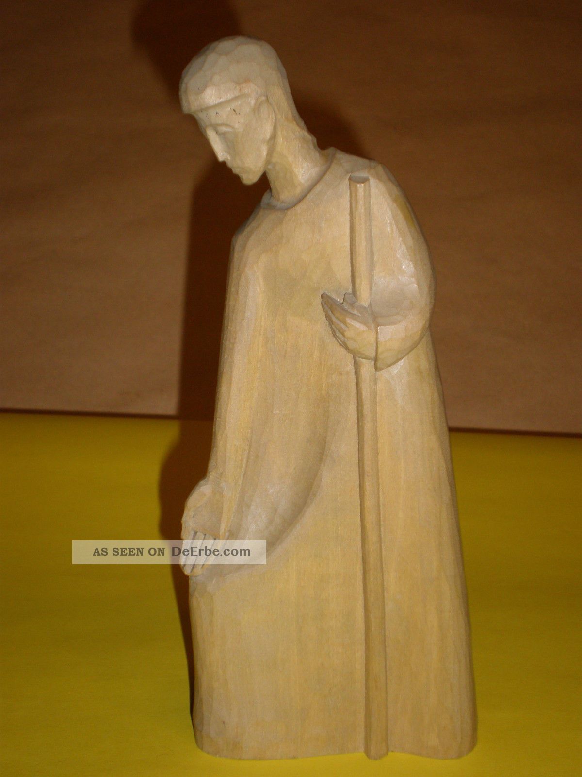 Heilige Familie Krippenfiguren Handgeschnitzt Lindenholz KÜnstler Design