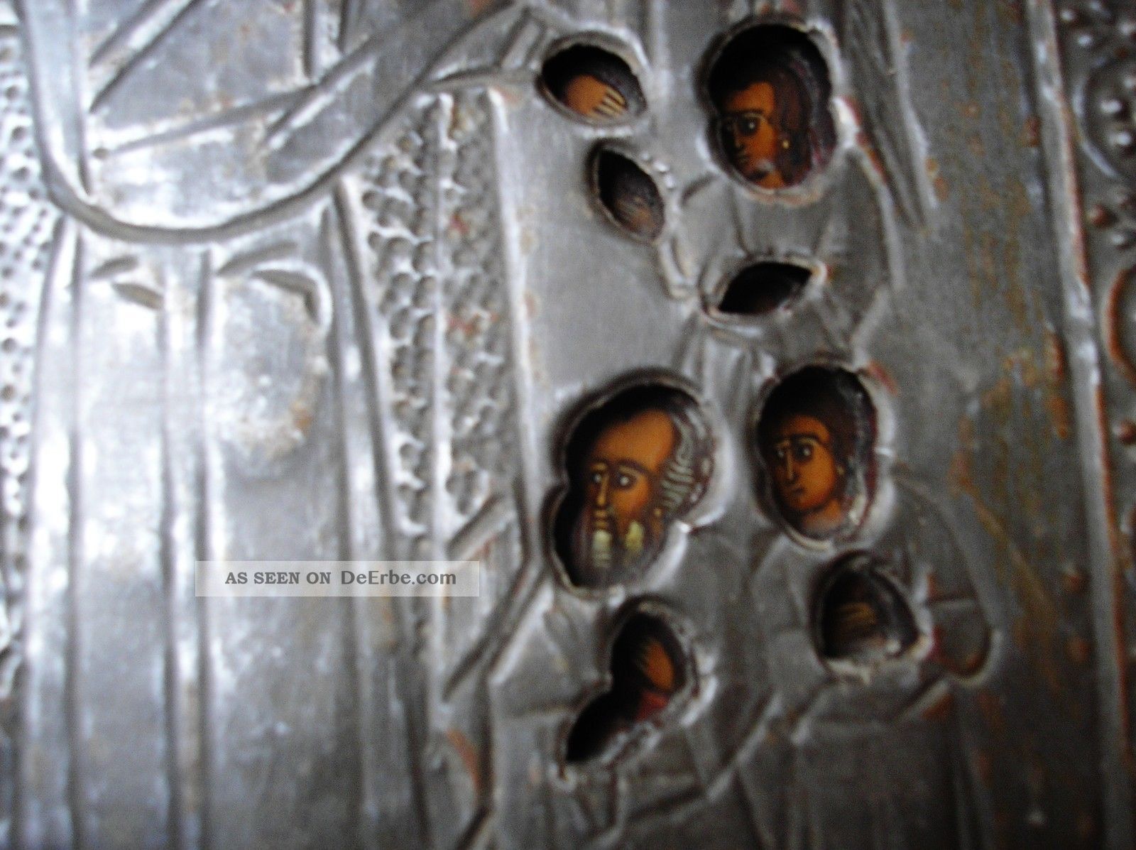 Antike Russische Ikone Um1850 / Antique Russian Icon Ikona Icone