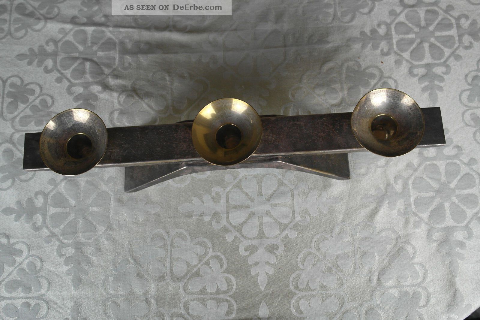 Wmf Versilberter Kerzenständer Für 3 Kerzen, 3 - Armig