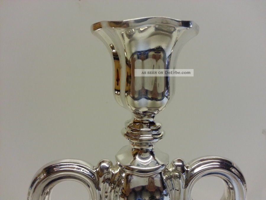 Silber Kerzenleuchter 925 Sterling Sterlingsilber Leuchter Kerzenständer Kerzen