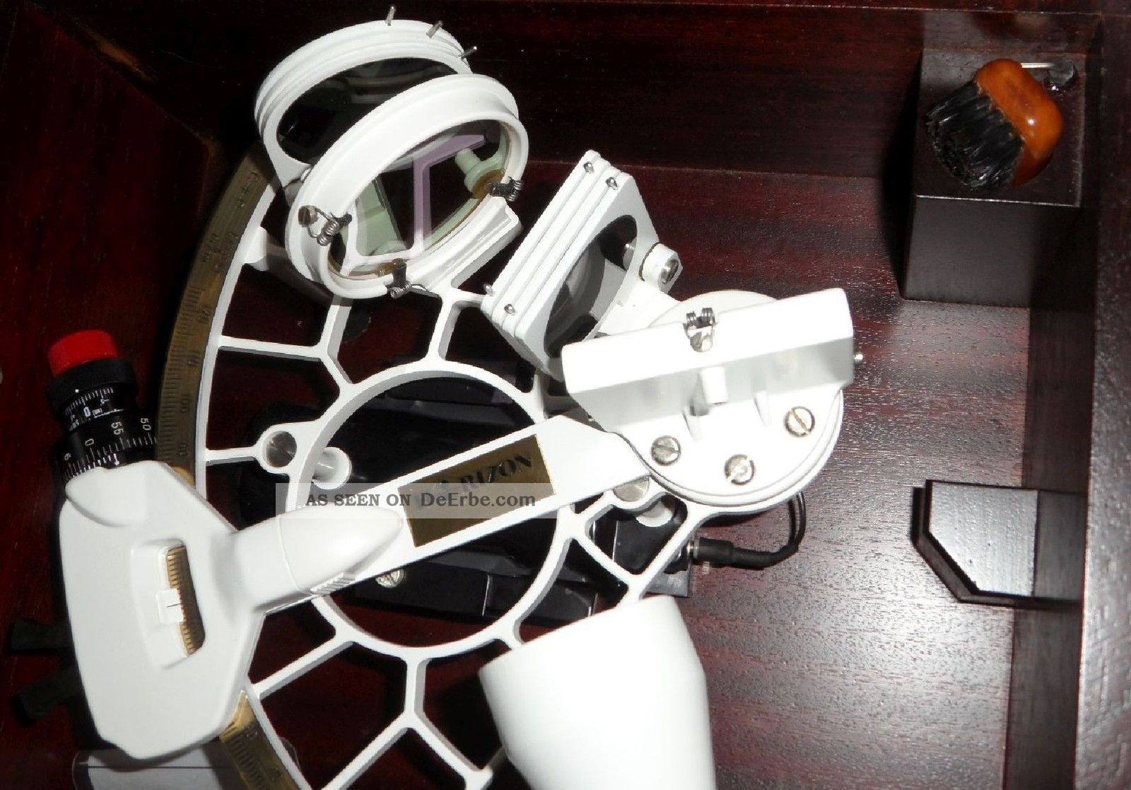 Weißer Vollsichtsextant, Sextant, " Cassens & Plath, Bobby Schenk, " Horizon Ultra