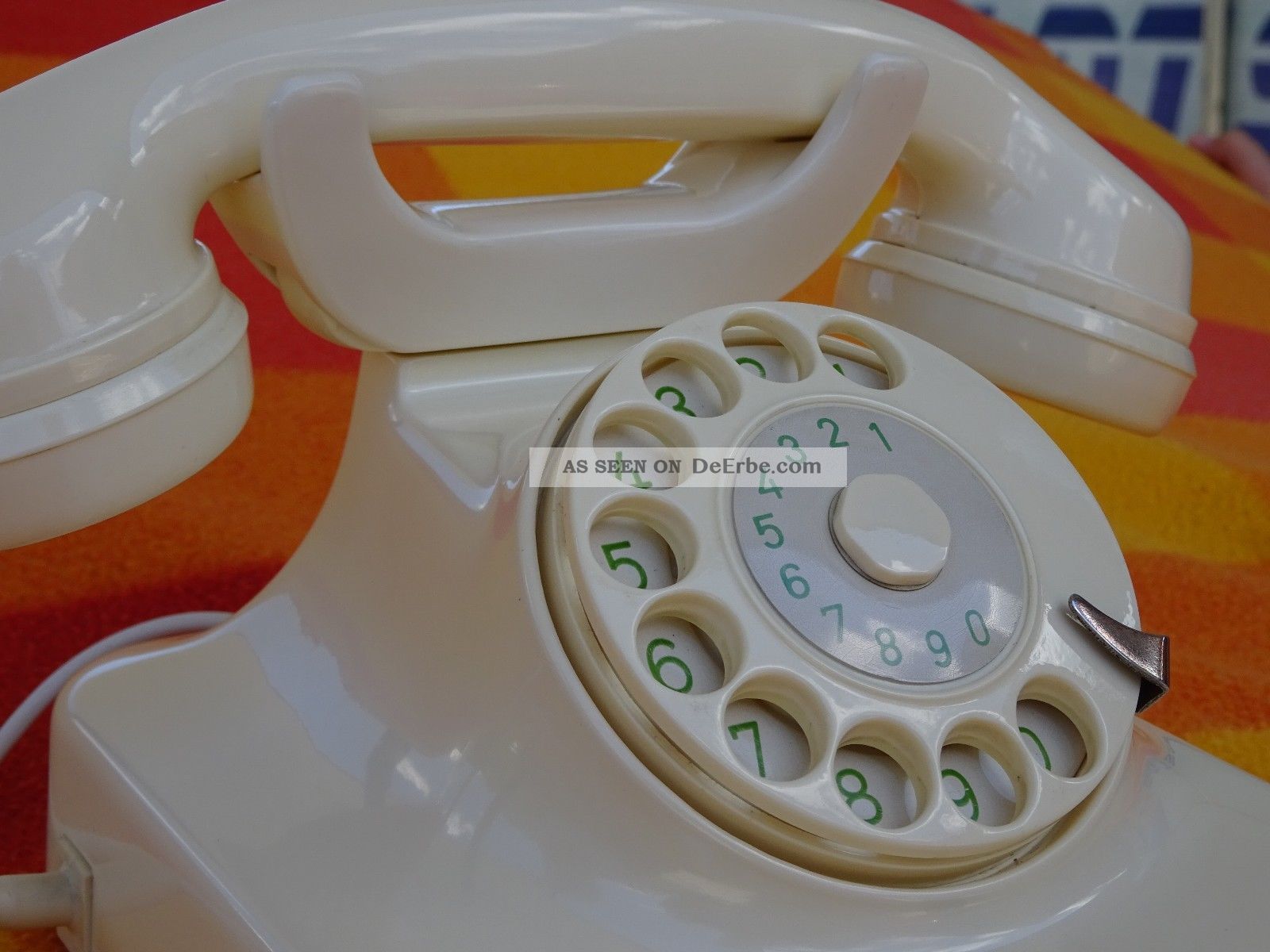Telefon W48 Telephone Elfenbein Krone 1962 Antik W48 Telefono Post 100 ... Telefon W48 Telephone Elfenbein Krone 1962 Antik W48 Telefono Post 100 ...