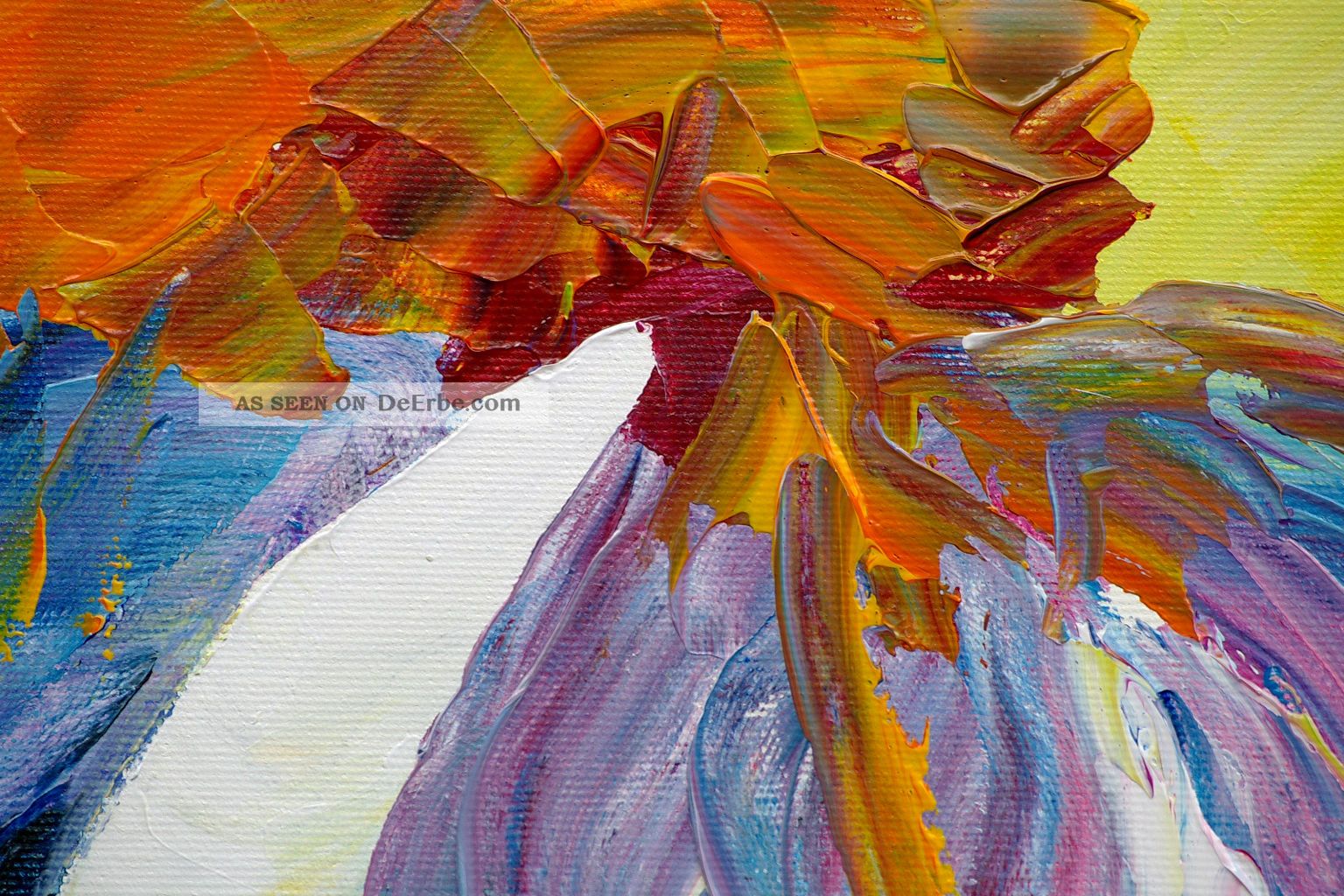 Acryl Gemälde Abstrakt Bild Handgemalt Modern Kunst Art Bilder Unikat