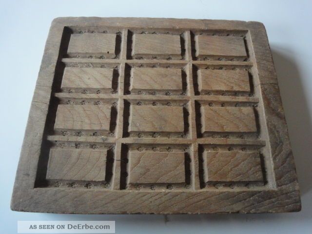 Model Holz - Form 12 Felder GebÄck BÄckerei - Konditorei