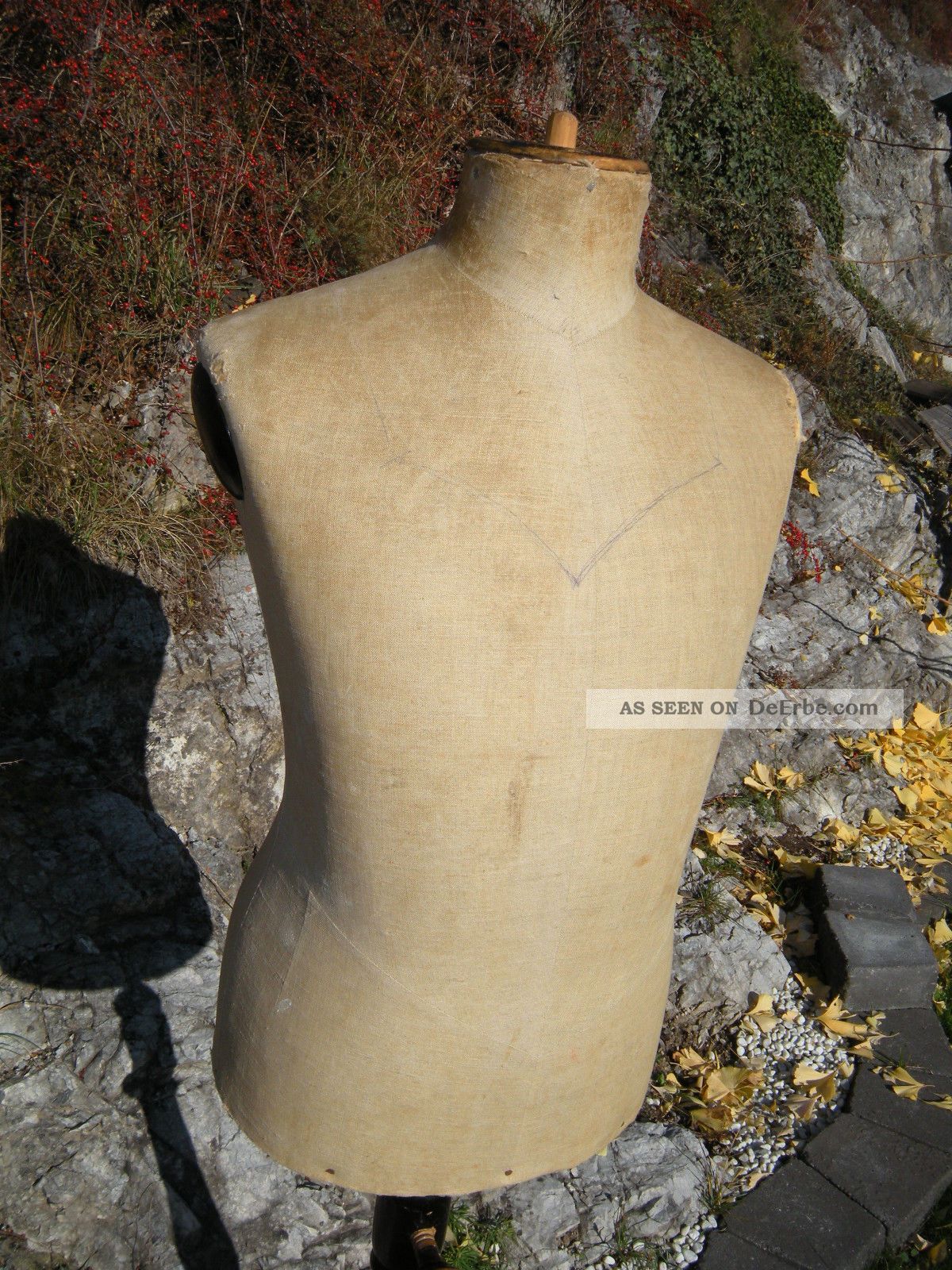 Antike Schneiderpuppe, Schneiderbüste, Kleiderpuppe, Puppe