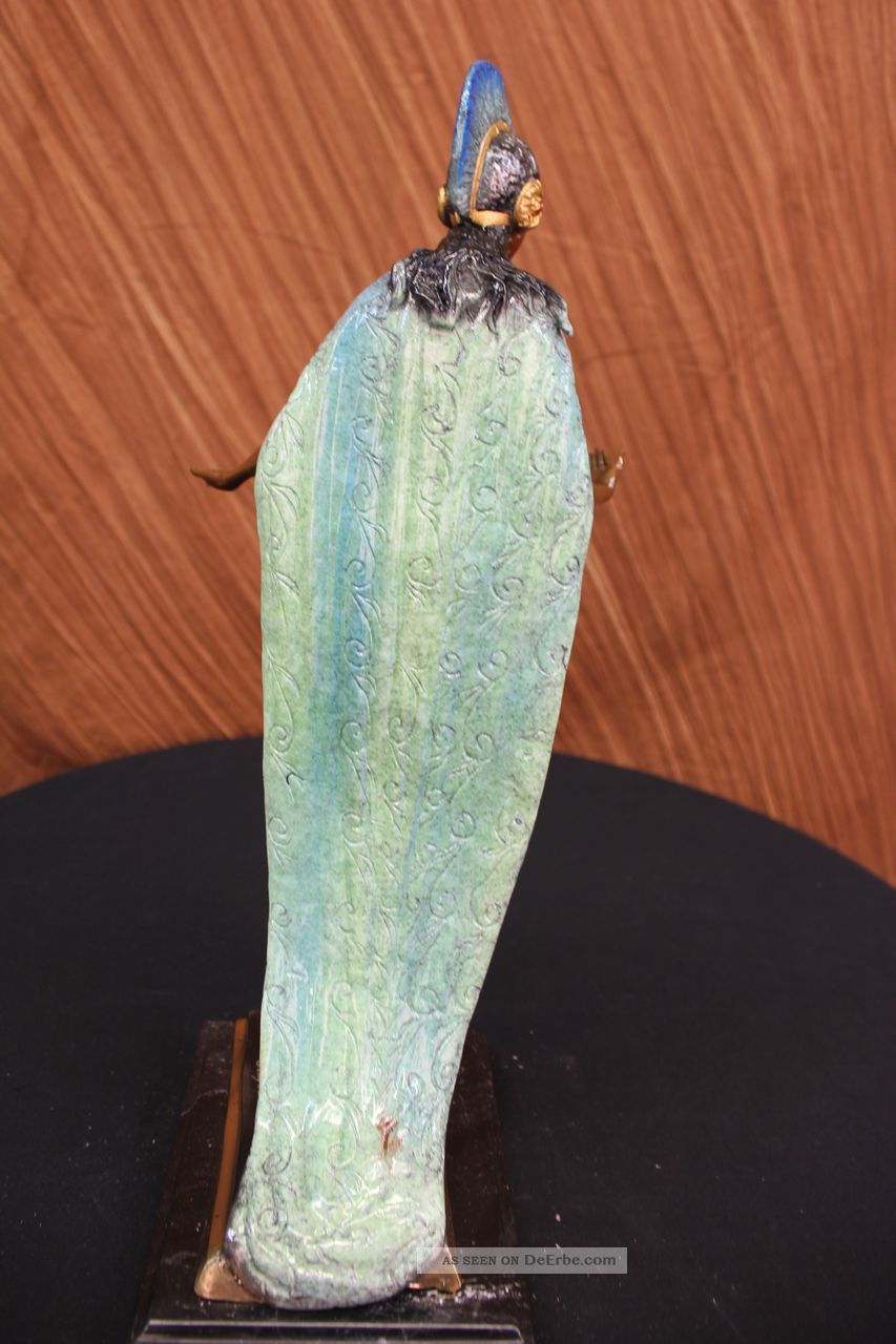 Bronze Skulptur Gladiatrix Weiblich Gladiator Handgefertigt Sammler ...