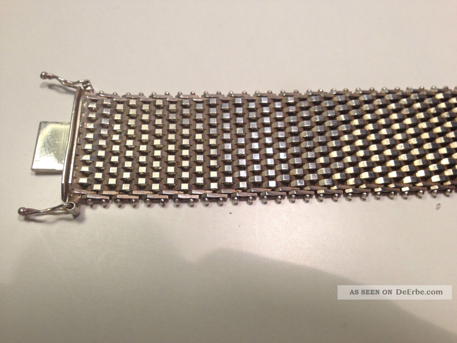 Armband 925er Silber 20cm Antik, Elegant Neuwertig Italy Milos