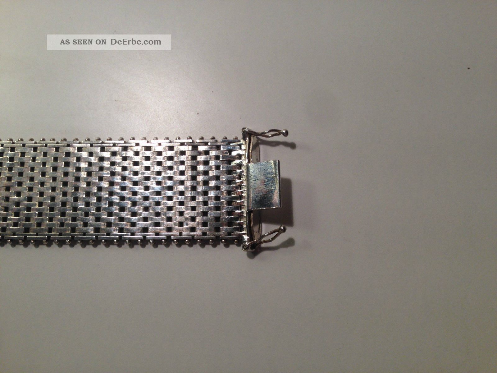 Armband 925er Silber 20cm Antik, Elegant Neuwertig Italy Milos