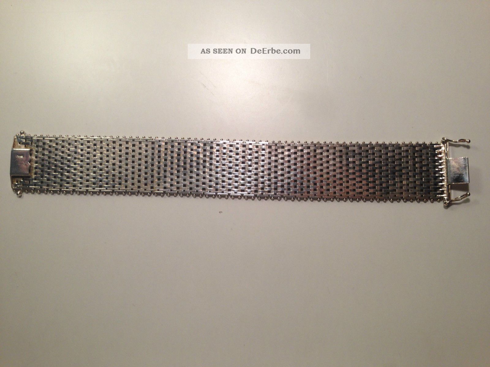 Armband 925er Silber 20cm Antik, Elegant Neuwertig Italy Milos