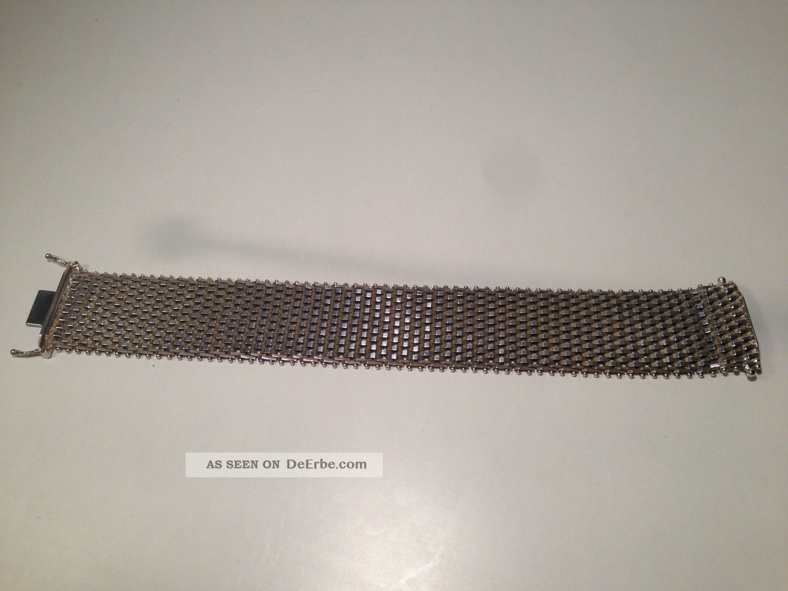 Armband 925er Silber 20cm Antik, Elegant Neuwertig Italy Milos