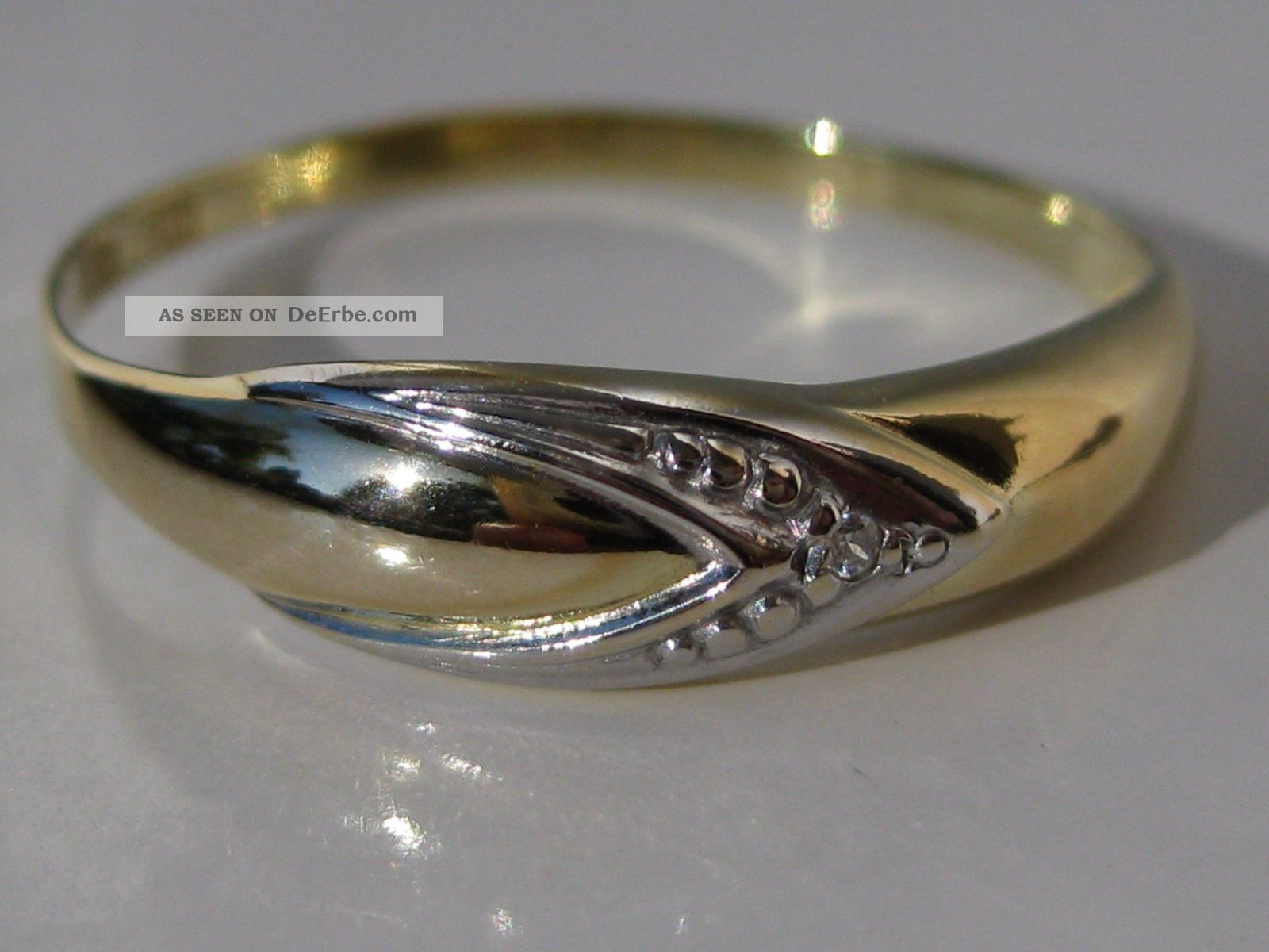 Ring 333 Gold Mit Stein