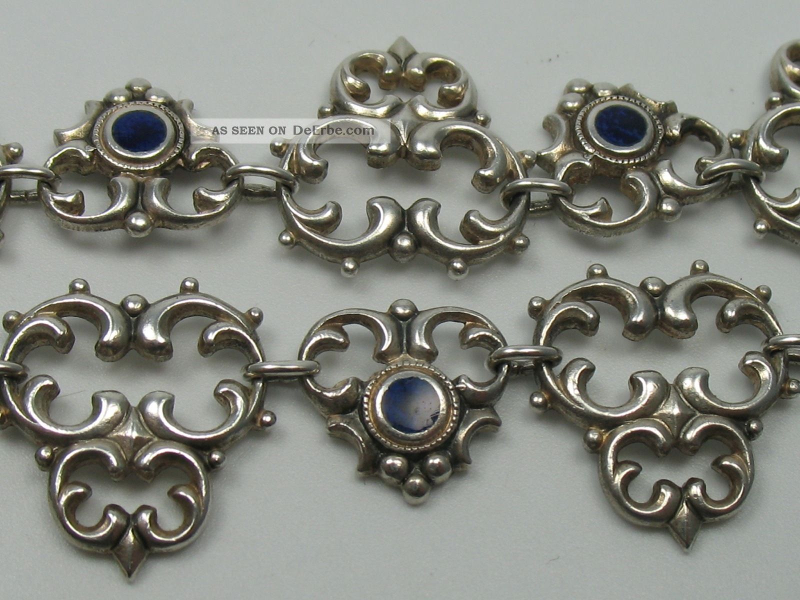 Wmf : WunderschÖne Alte Designer Collier Kette Aus 925 Sterling Silber