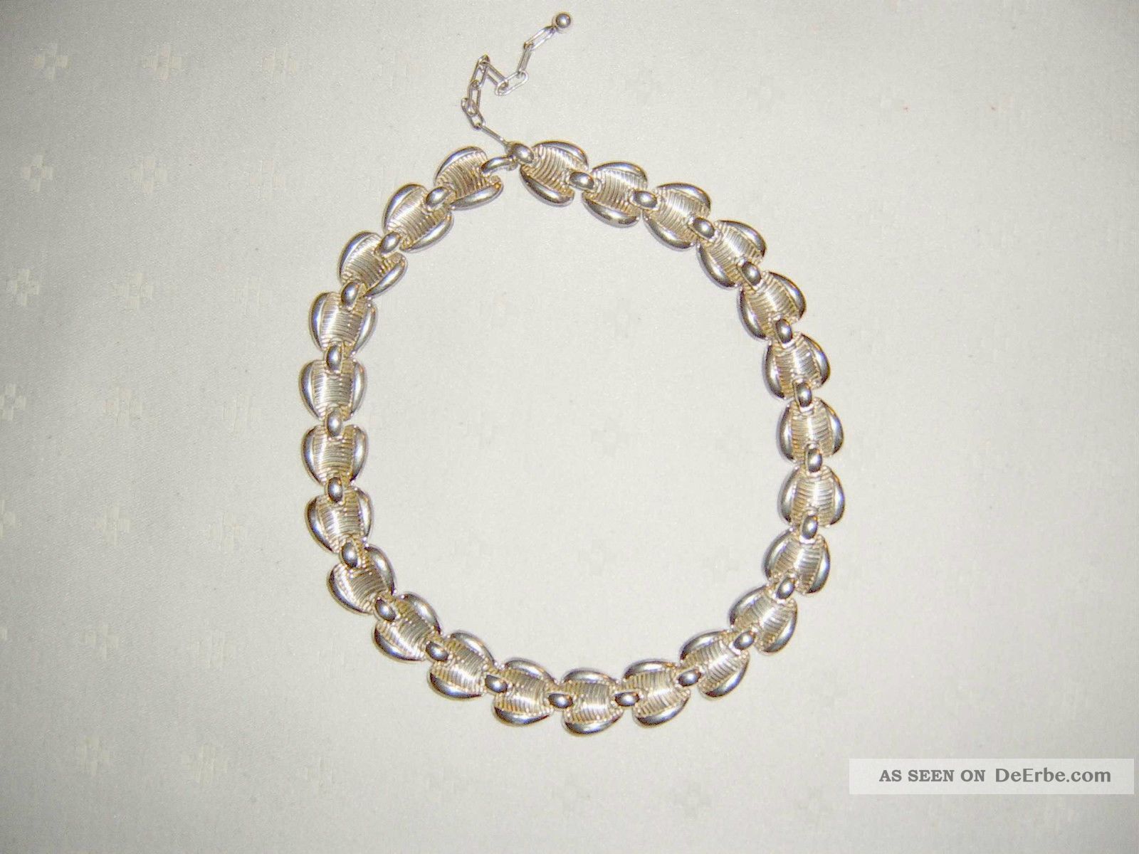 Schönes Silber Collier/ Art Deko / Halskette / Silber 800