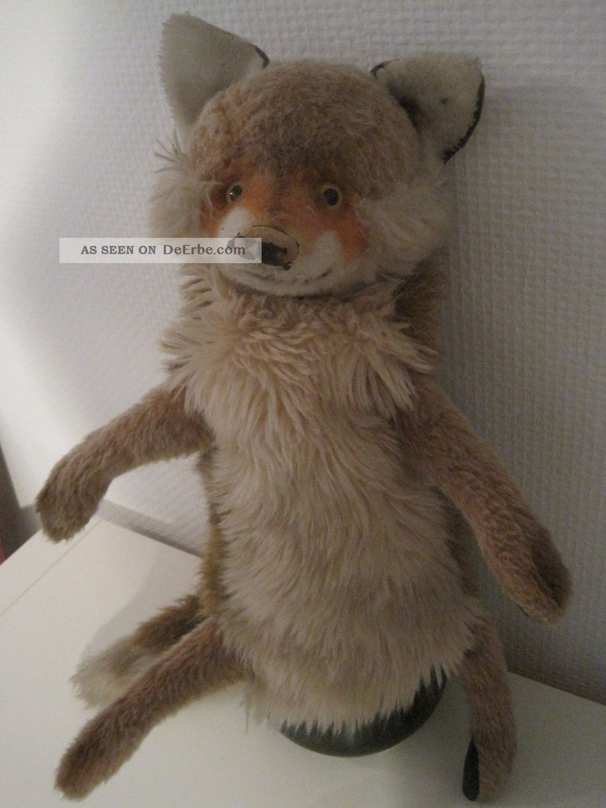 113. Steiff, Spielzeug, Fuchs, (renard) Handspieltier ...