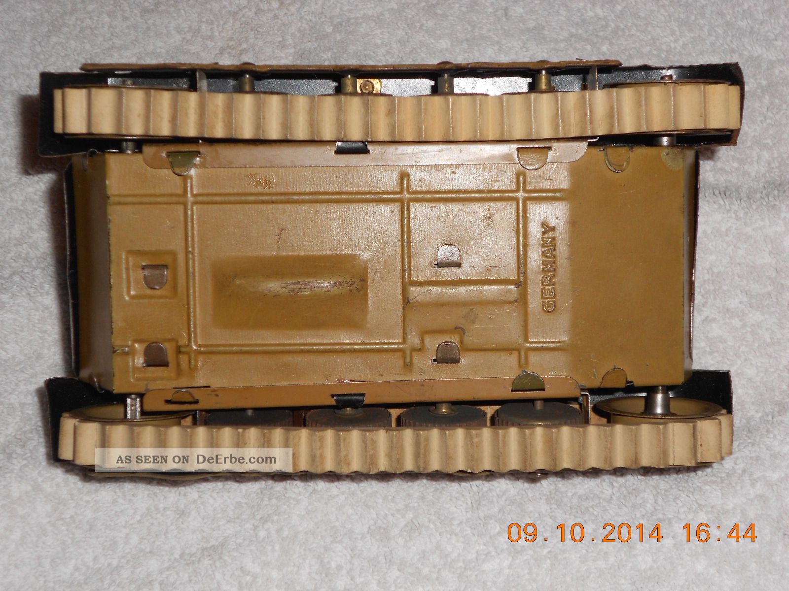 Gama Tank No. 60 Drgm Made In Germany 7 Cm Serie Wie Lineol Elastolin ...