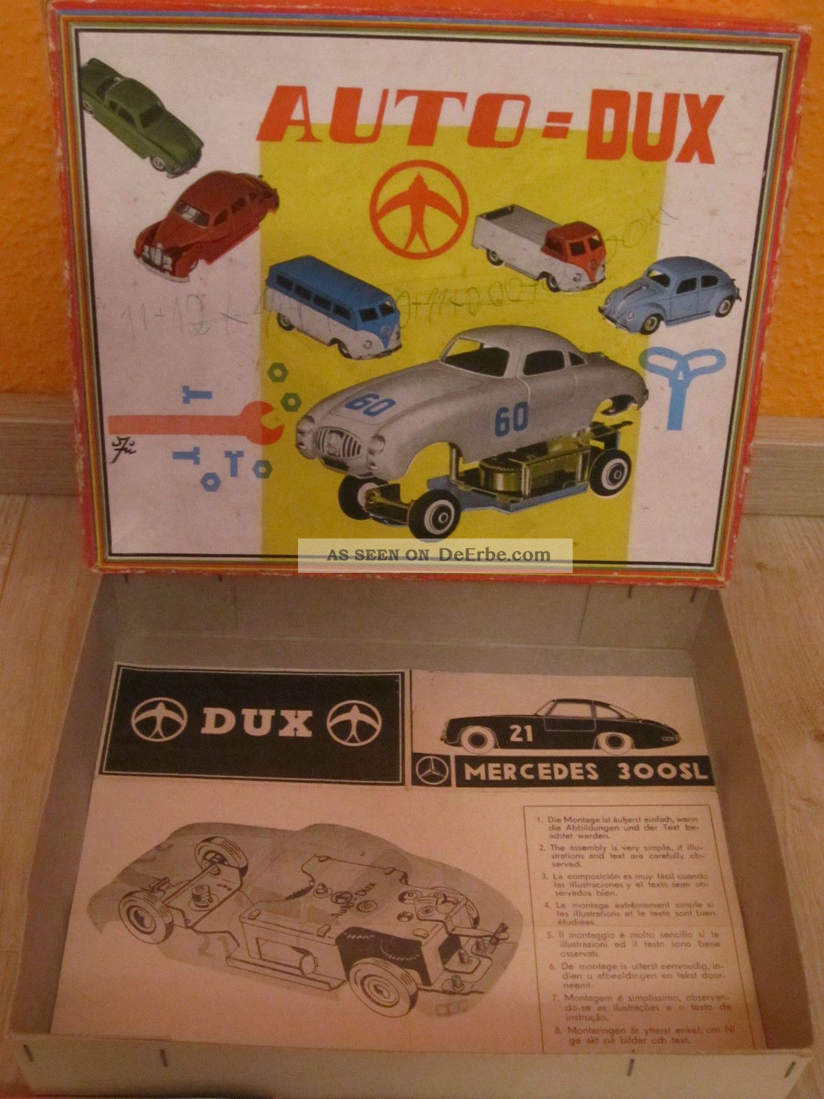 Auto - Dux 60d Mercedes 300 Sl Rennsport