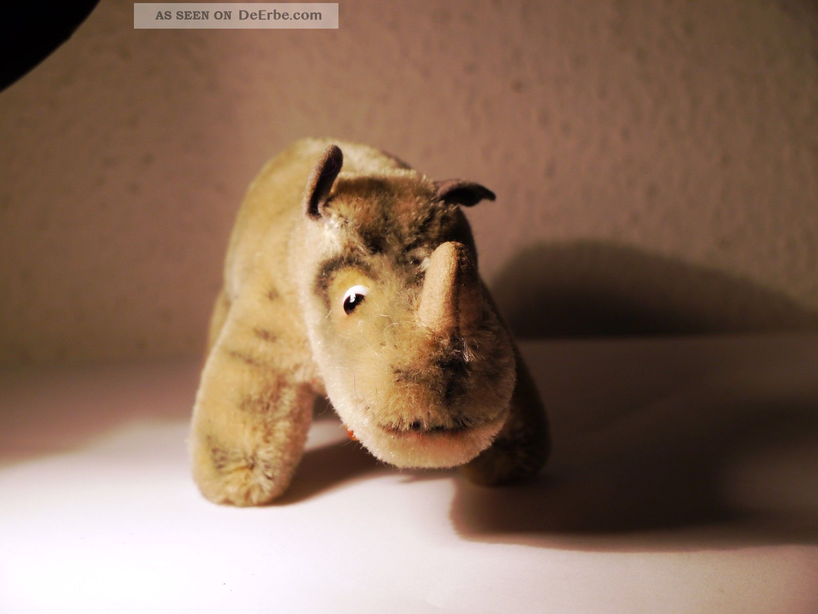 Steiff Rhino Baby - Nashorn " Nosy " Aus Sammlung 50er Jahre