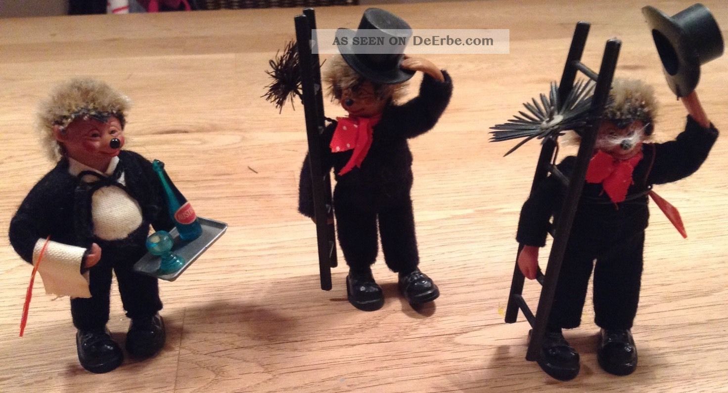 Steiff Peter Mecki (3 Figuren, 70er Jahre)