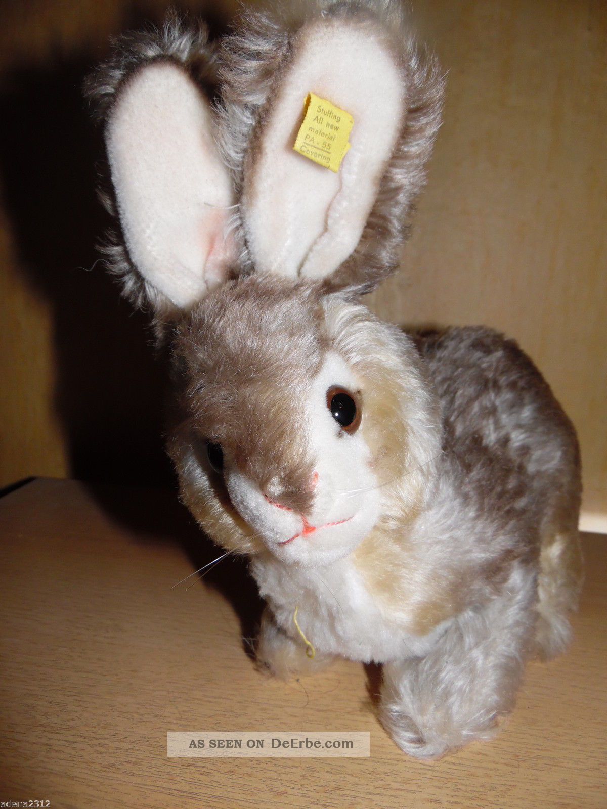 Steiff Hase Pummy, Mit K/f Nr 2325, 05, Drehbarer Kopf, Rabbit, 24x22cm