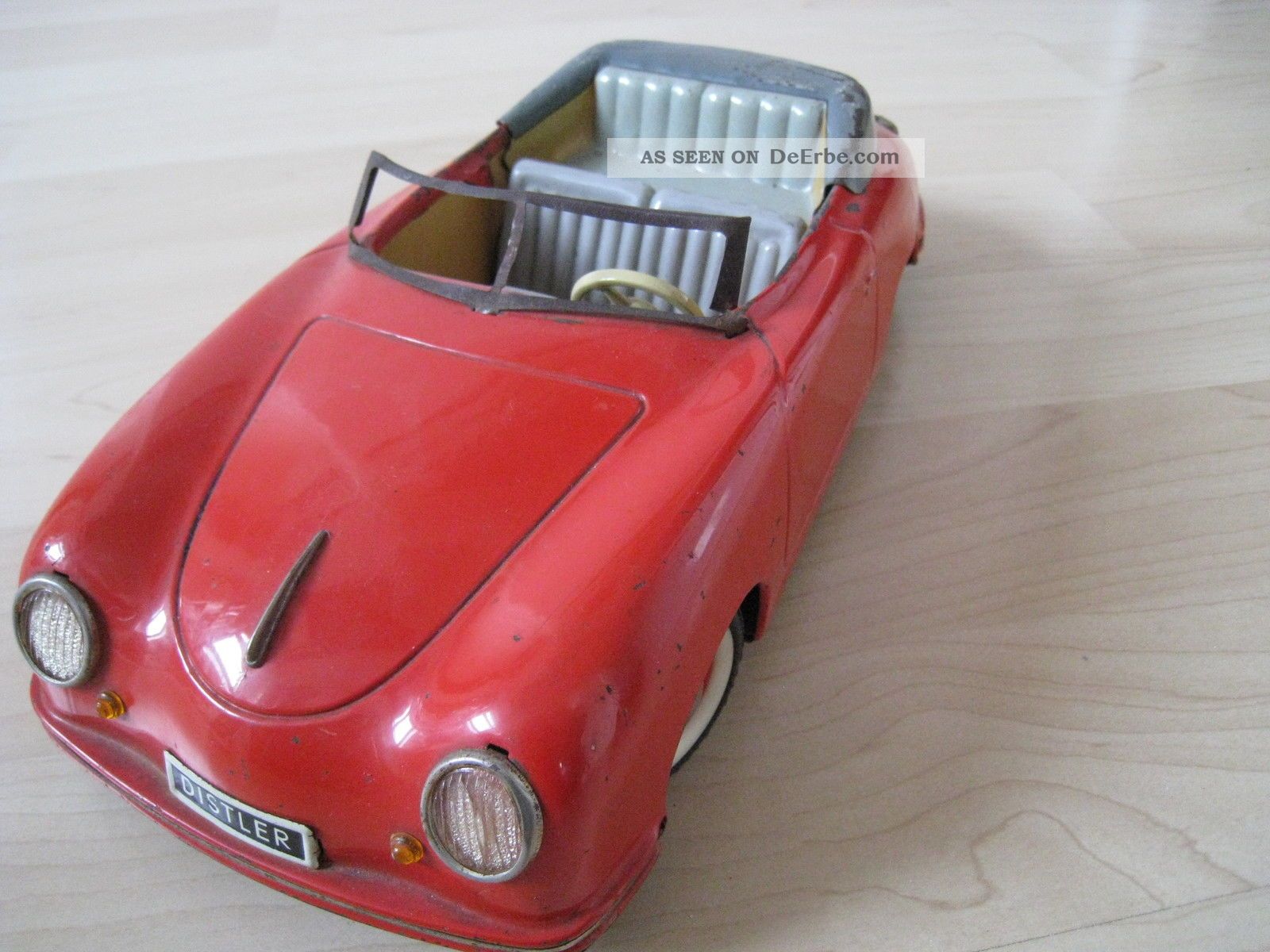 Originaler Distler Porsche In Rot, Electro Matic 7500