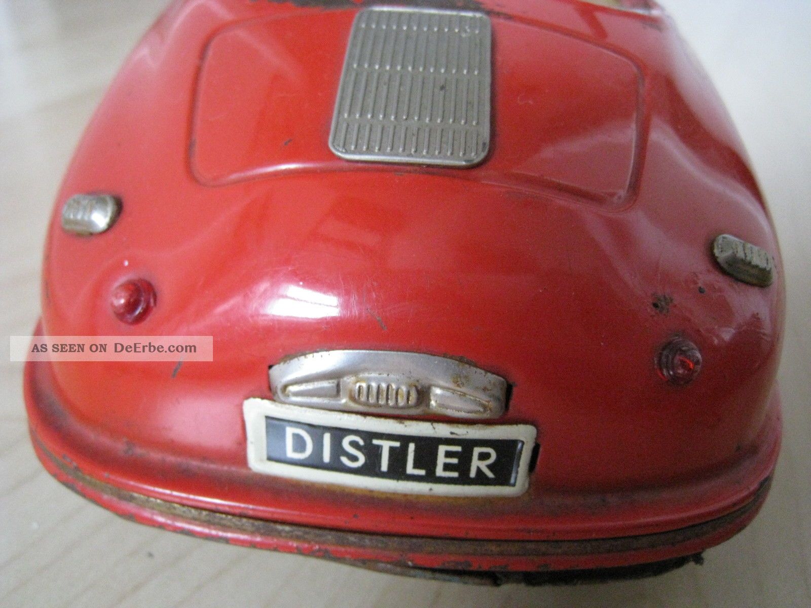 Originaler Distler Porsche In Rot, Electro Matic 7500