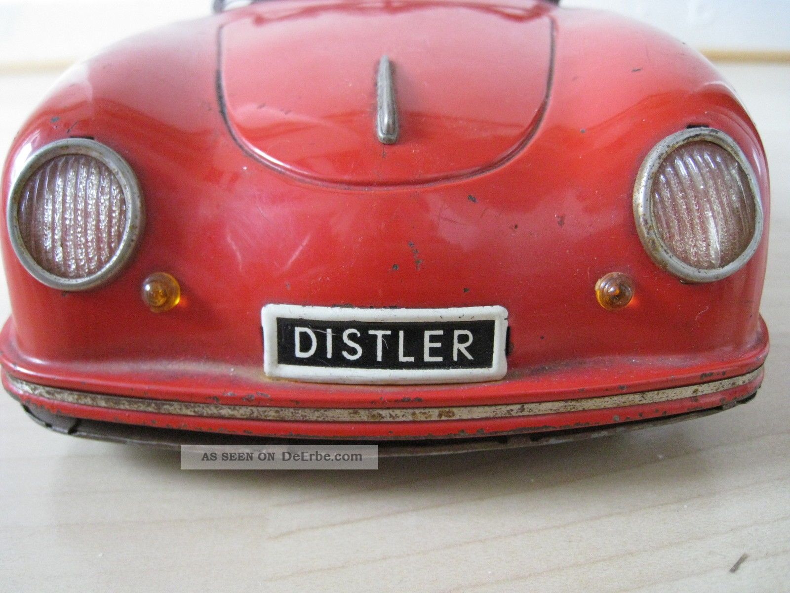 Originaler Distler Porsche In Rot, Electro Matic 7500