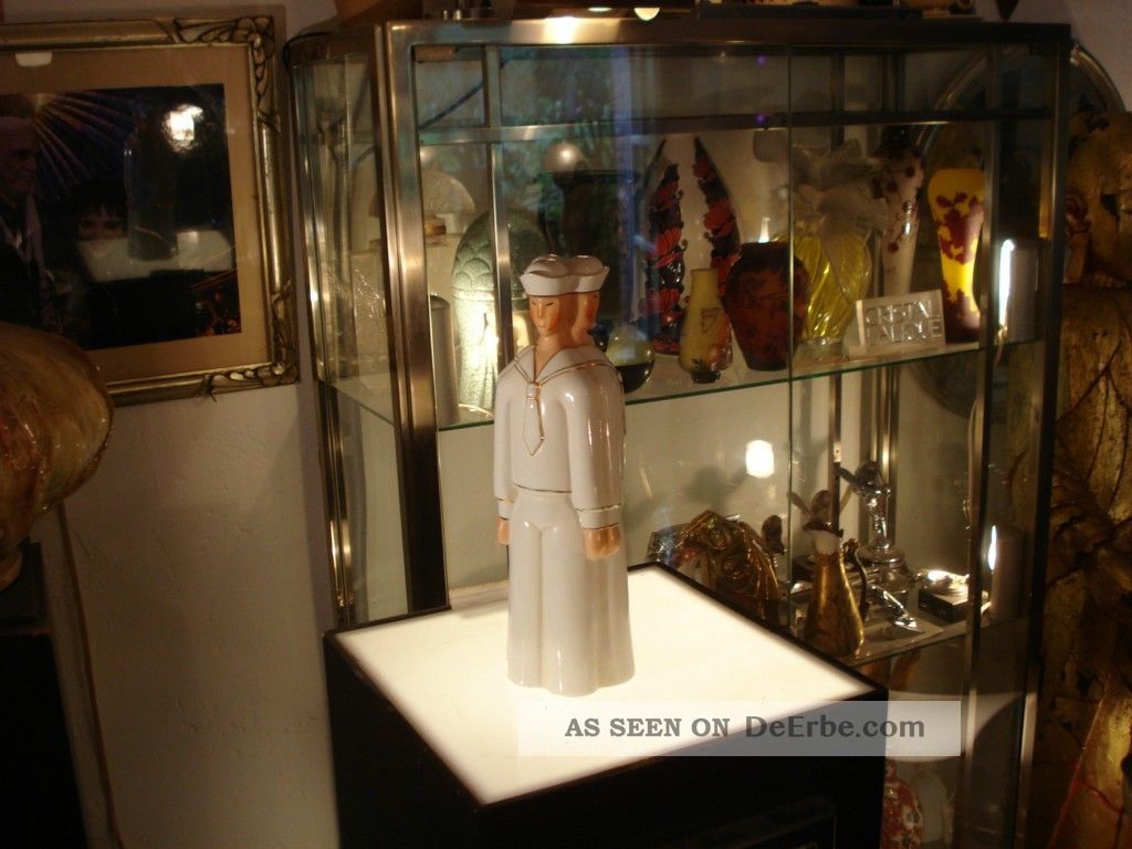 Robj Paris Art Deco Drei Matrosen (three Sailors) Liquor Bottle