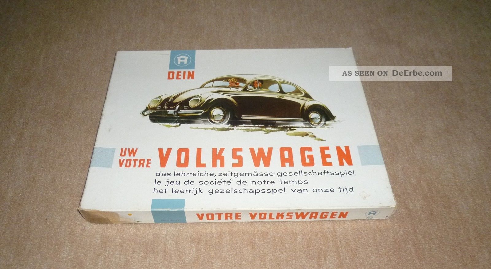 Es Weihnachtet Dein Volkswagen Brettspiel Von Hausser Aus Den 50er ...