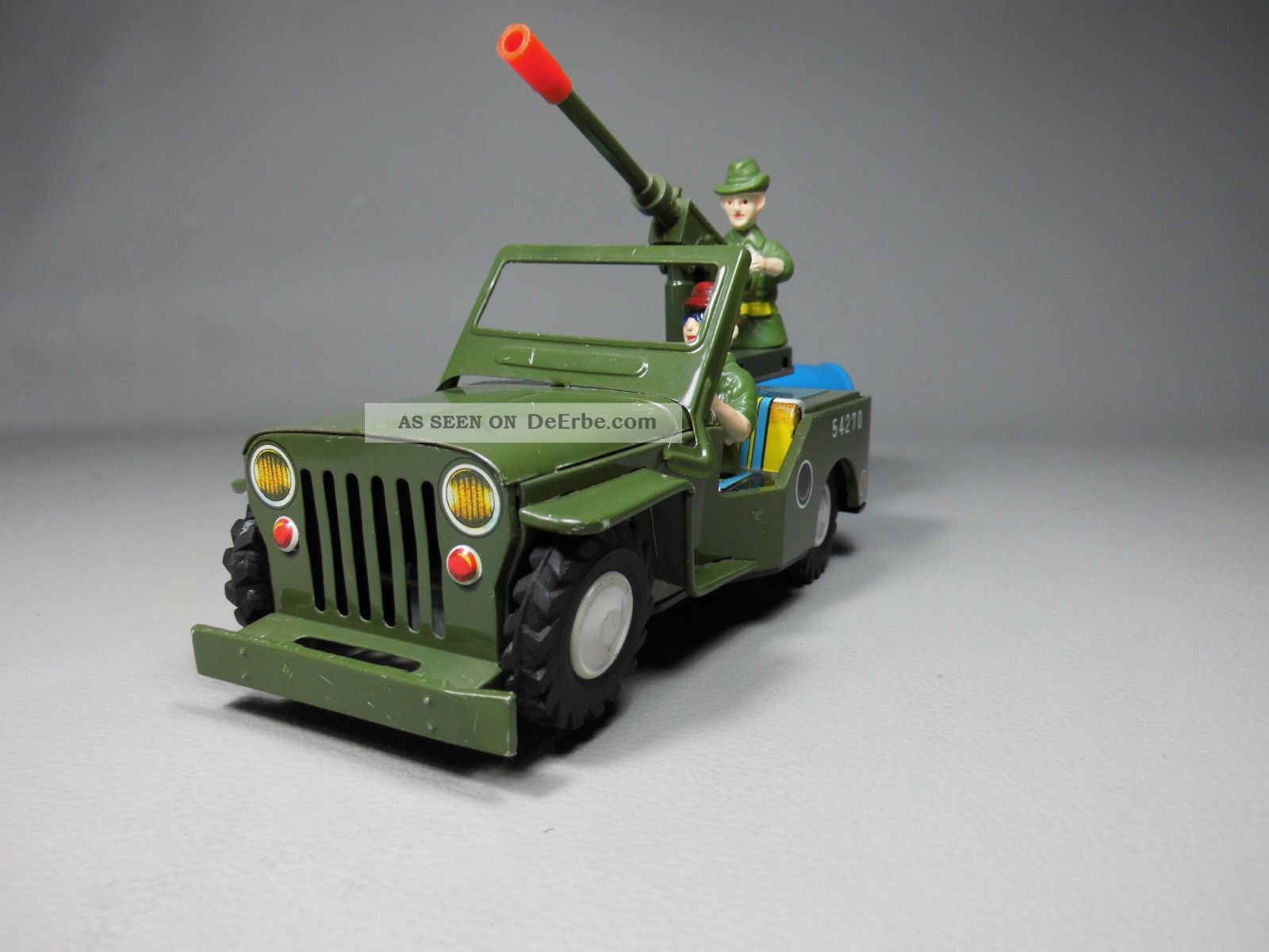 Willys Mb Jeep M. Mg Blechspielzeug M. Figuren Asc Made In Japan ...