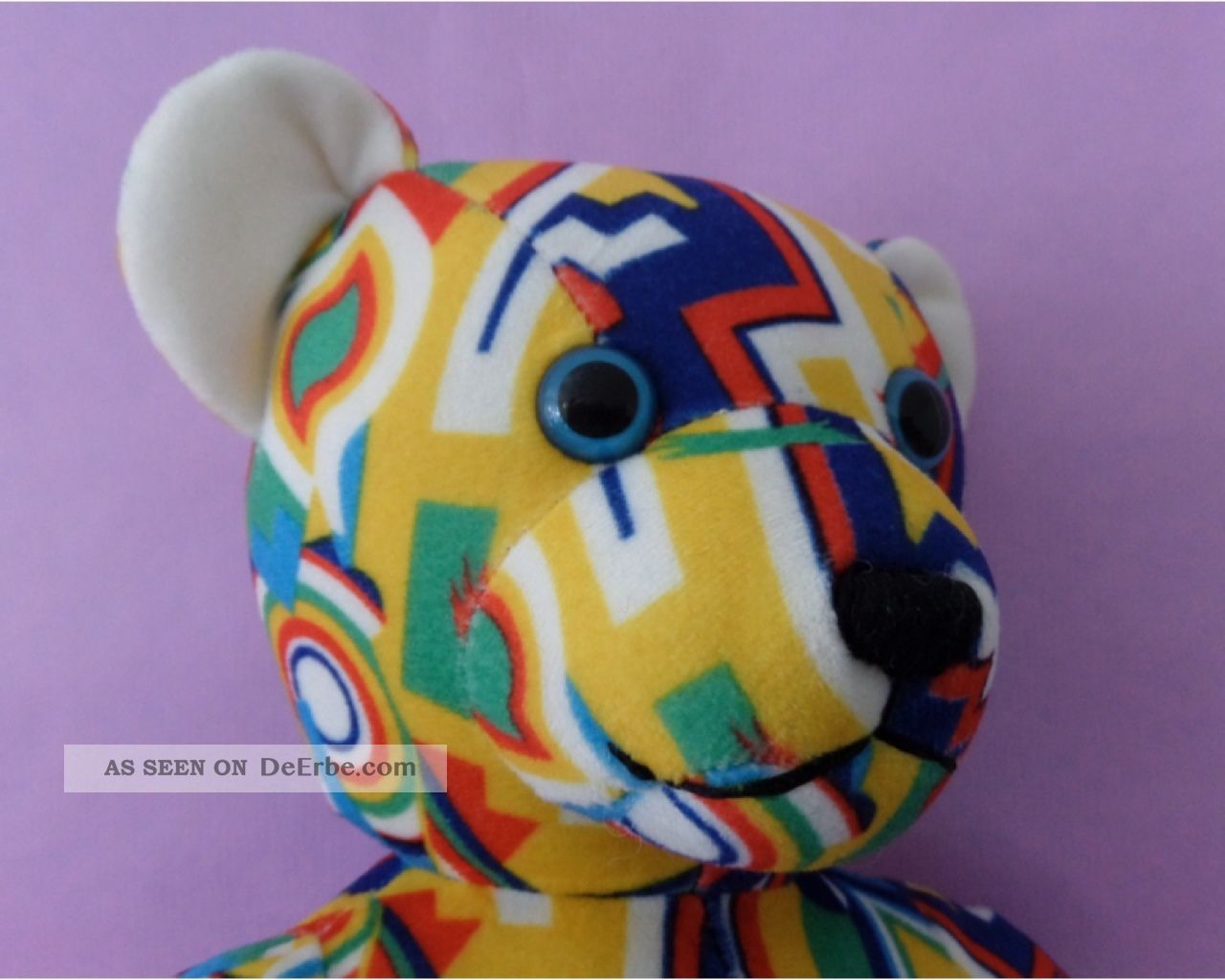 Teddy Bear Vom Alessi Designer A. Mendini Memphis Design Art Sammlerteddy