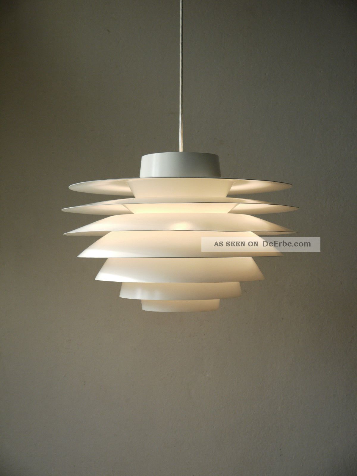 Nordisk Solar - Verona Pendel Danish Modern Design Lamp, Eames / Panton Era