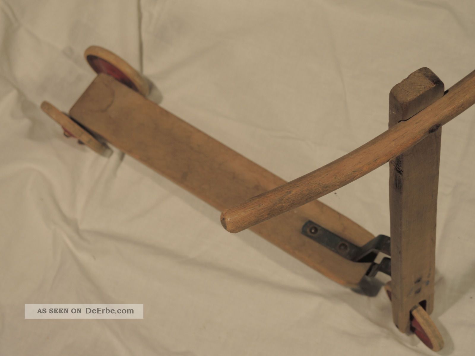 Alter Kinderroller Holzroller " Antikes Holzspielzeug " 50/60ger Jahre