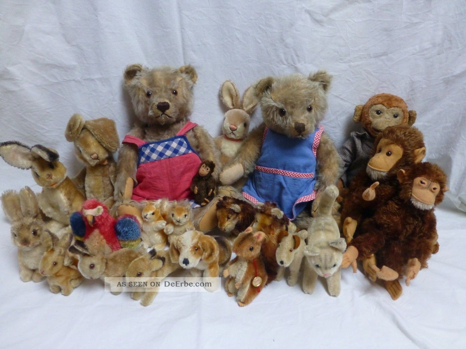 Konvolut Steiff Tiere