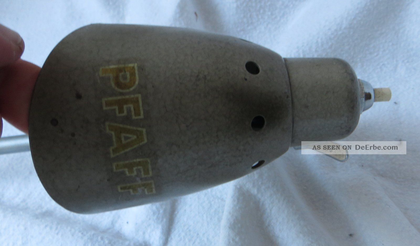 Pfaff Lampe Bürolampe Werkstattlampe Bauhaus Gelenkarm Schwanenhals ...