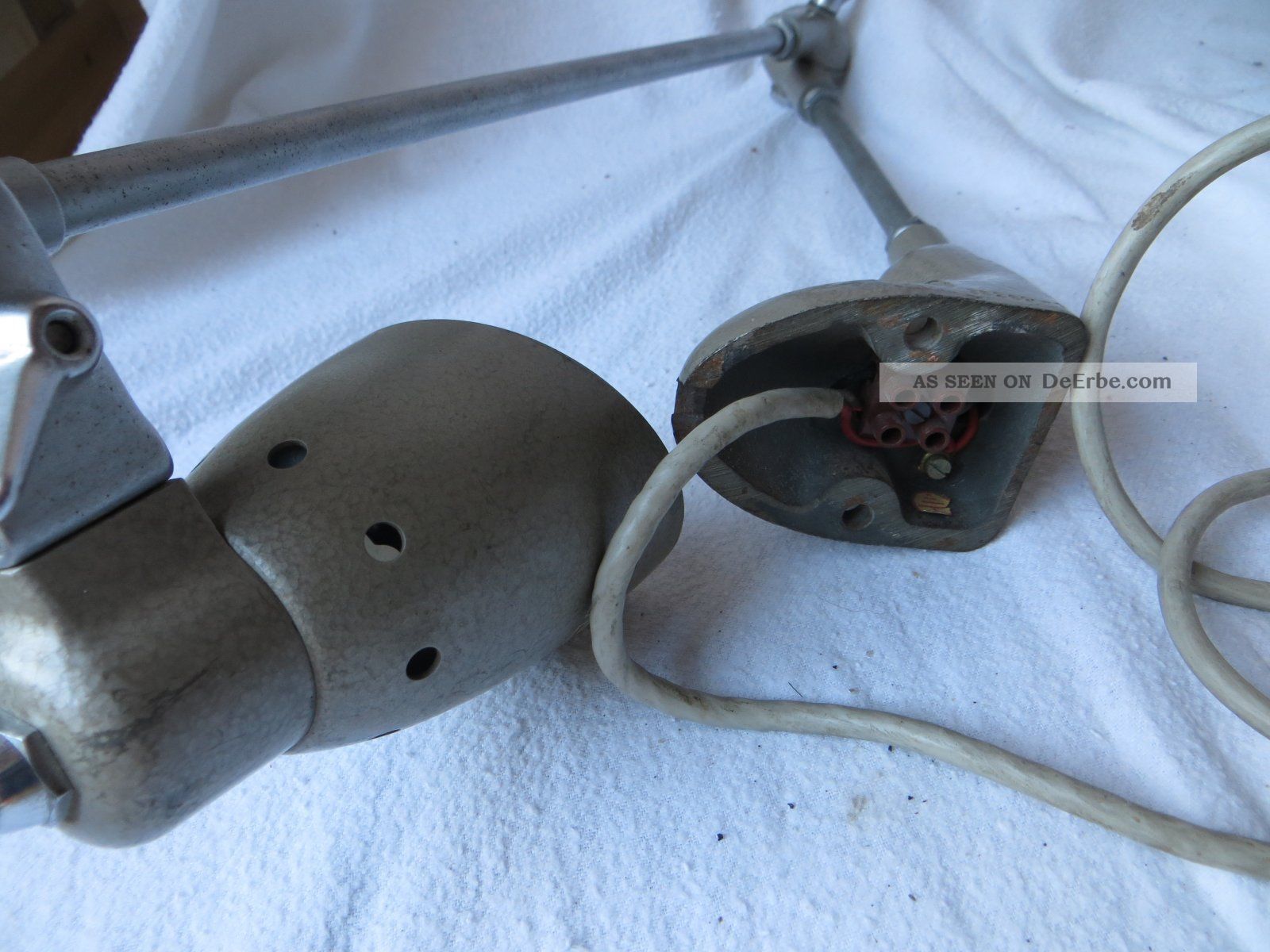 Pfaff Lampe Bürolampe Werkstattlampe Bauhaus Gelenkarm Schwanenhals ...