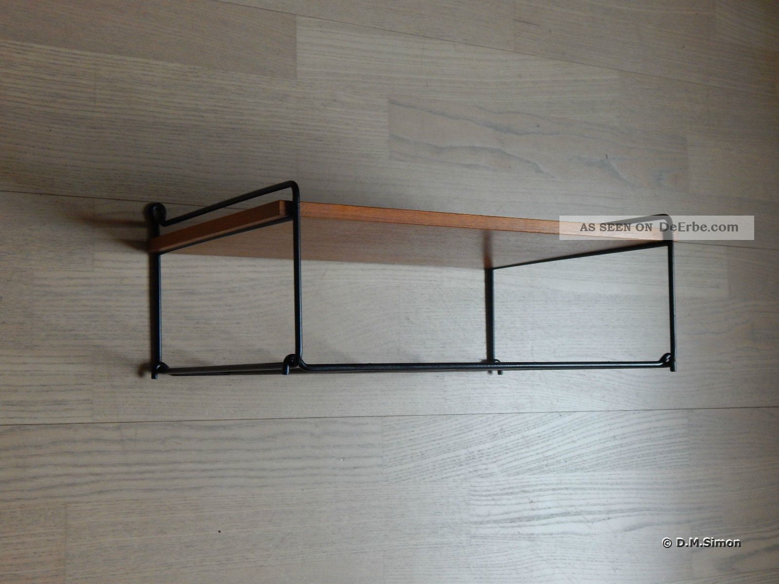 Telefonablage Wandregal Zeitungsablage Drahtgitter String Ära 50er ...