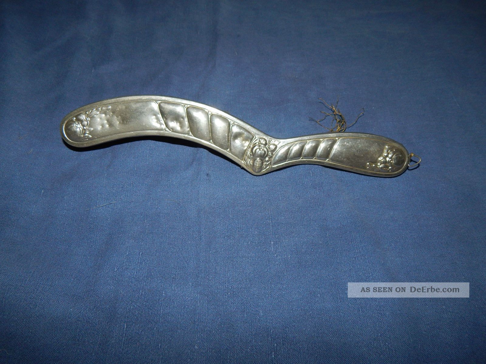 Jugendstil Tisch - Kehrset Handfeger Schaufel Tischbesen Silberfarben ...