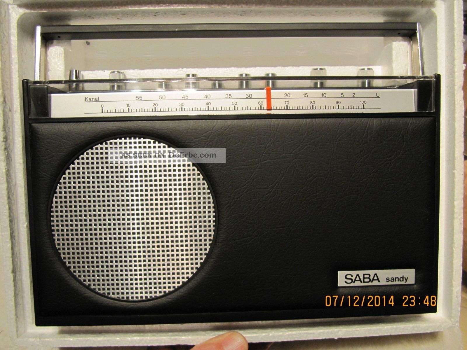 Saba Transistorradio Sandy Bj. 1970 In Ovp Mit Karton Und Zubehör ...