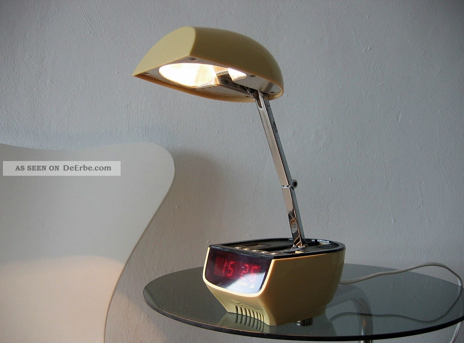 Zeitlicht Timco Ex 60 Leuchte Mit Wecker Panton Colani Space Stil Lampe Top