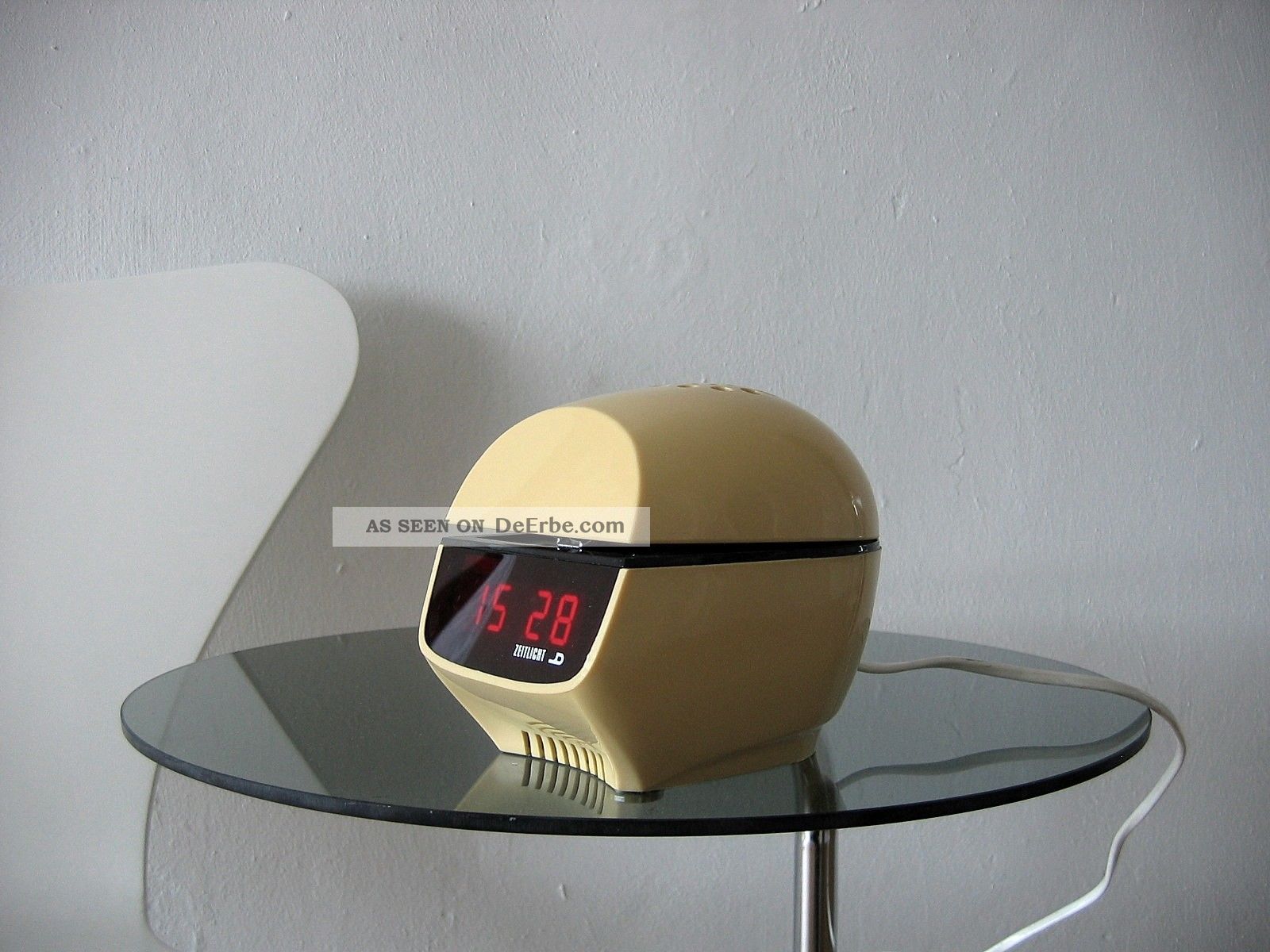 Zeitlicht Timco Ex 60 Leuchte Mit Wecker Panton Colani Space Stil Lampe Top