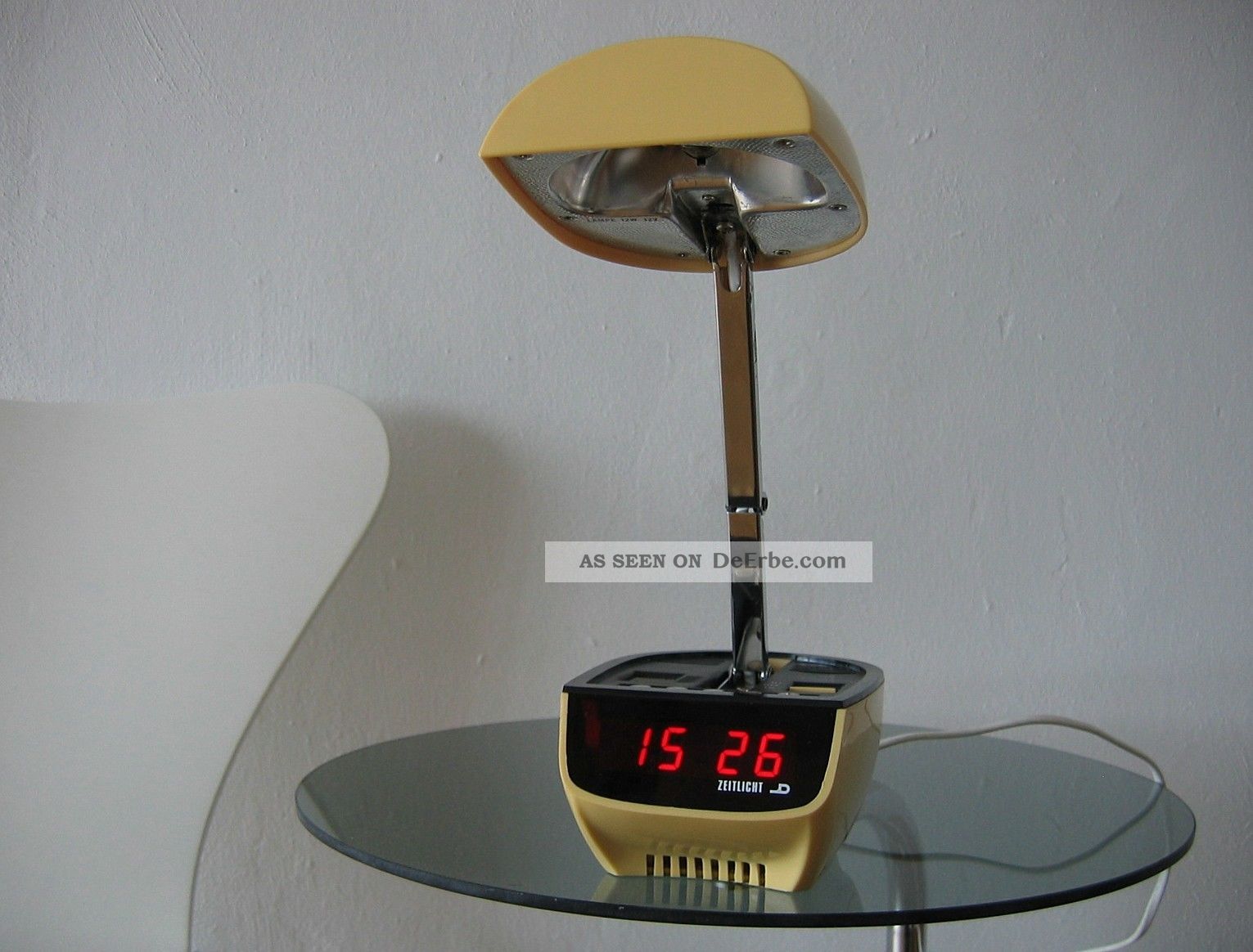 Zeitlicht Timco Ex 60 Leuchte Mit Wecker Panton Colani Space Stil Lampe Top