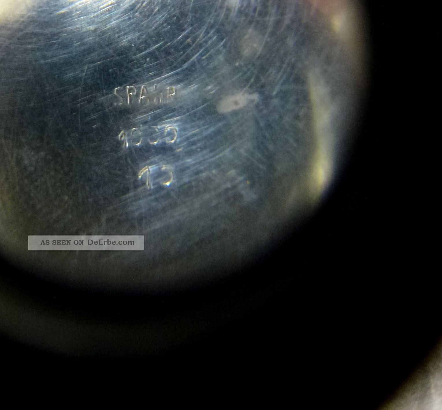 Jugendstil Vase Silver Silberoverlay - Friedr. Wilhelm Spahr - 1000er ...