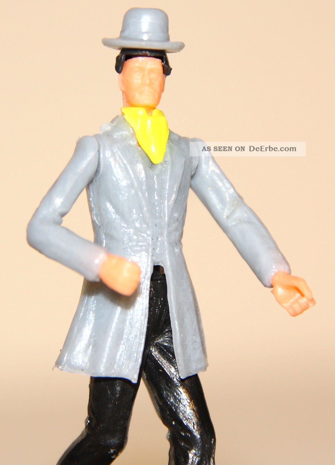 Elastolin Hausser Gentleman Mann Herr Wildwest Saloon 7cm Unbespielt