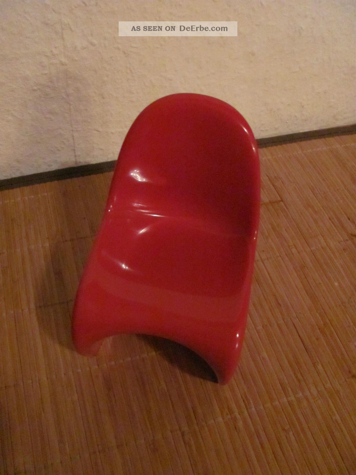 Miniatur - Modell Panton Chair - Vitra Design - Museum - Rot