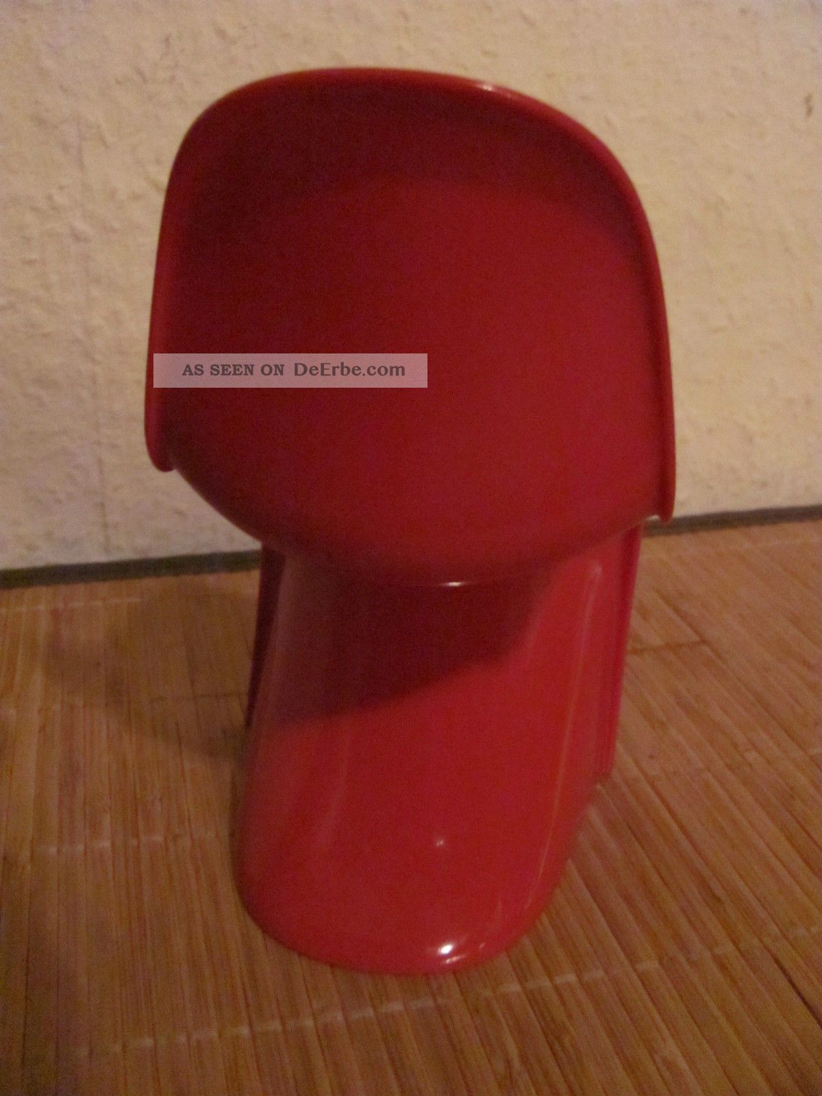 Miniatur - Modell Panton Chair - Vitra Design - Museum - Rot