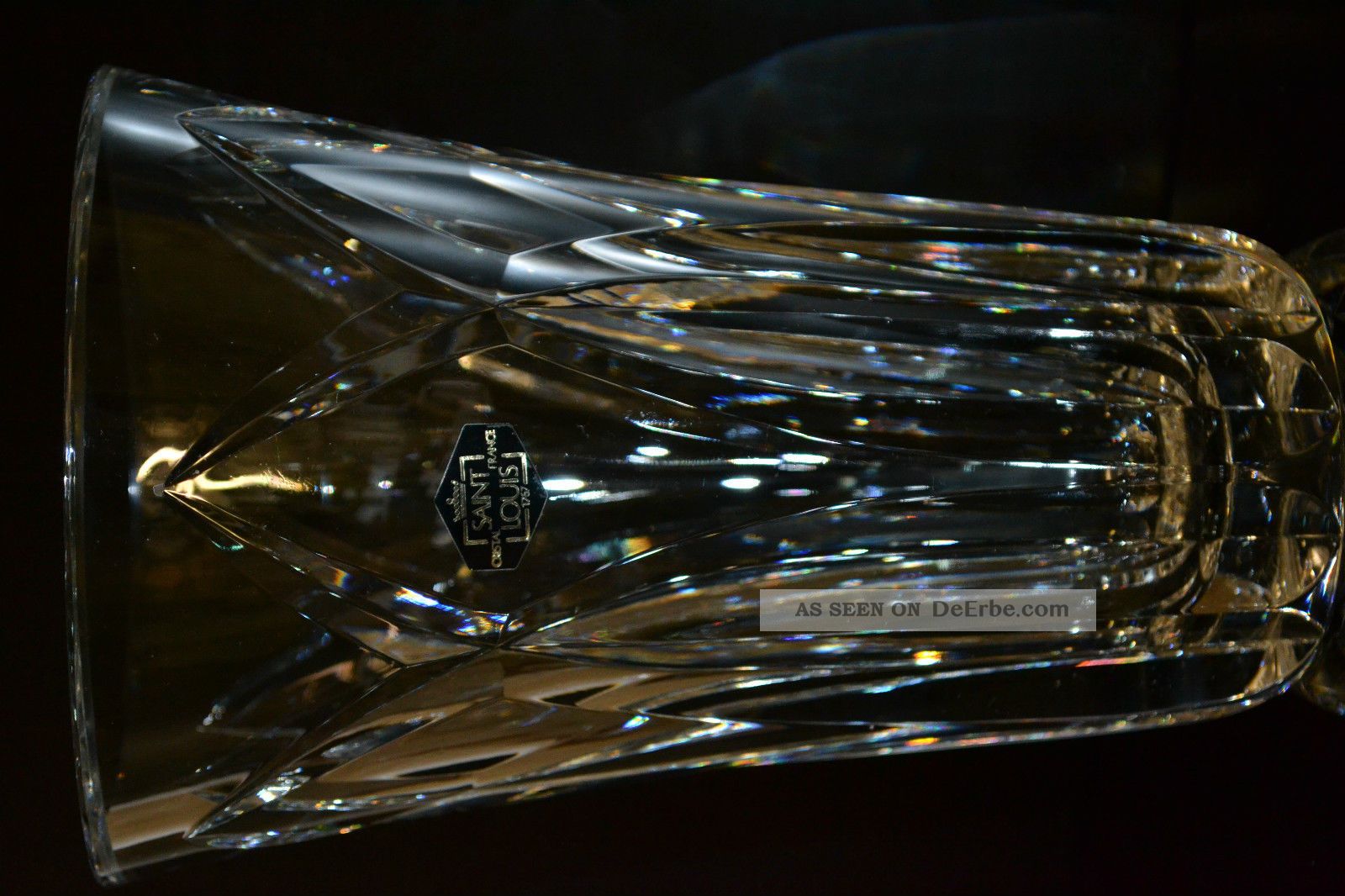 Kristall Vase Saint Louis