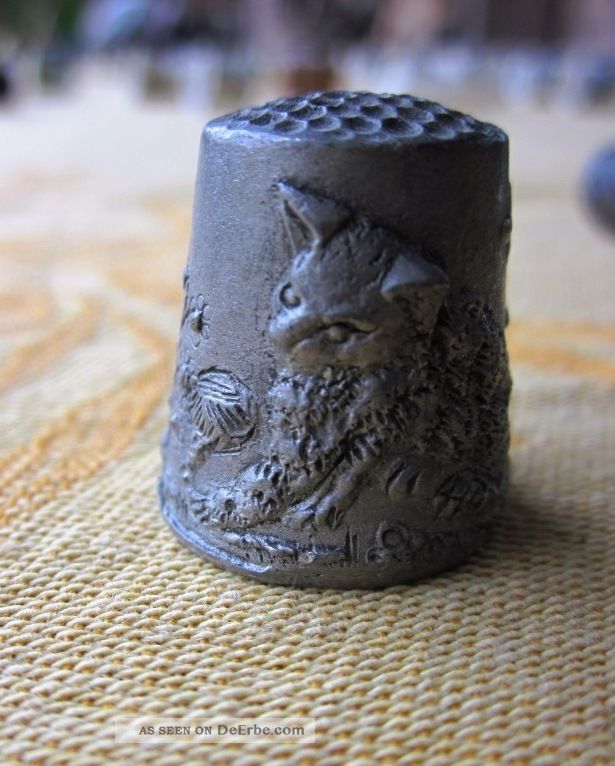 Alt, Rar - Wertvoll? 10 Versch. Fingerhüte, Metall (auch Silber?) Aus ...