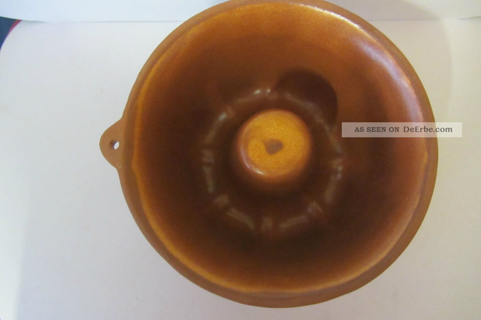 Alte Gugelhupf Backform Puddingform Kuchenform Lasiert Ähren Motiv West ...